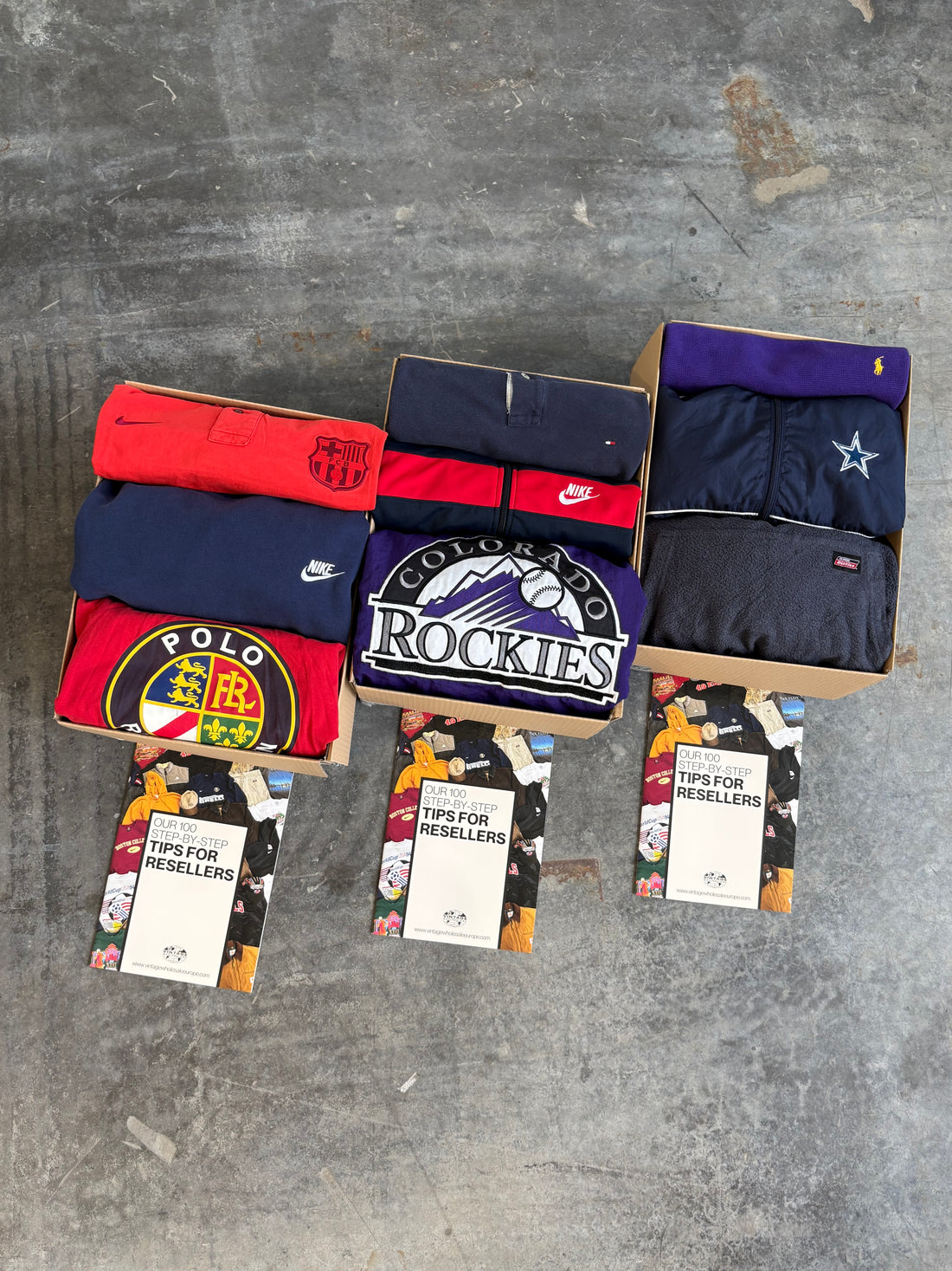 Reseller Starter-pack – Vintage Wholesale Europe