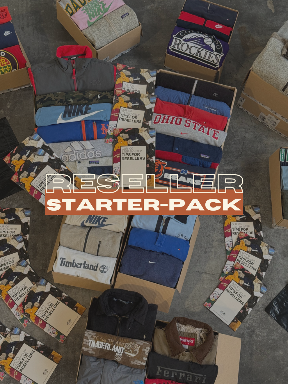 Reseller Starter-pack – Vintage Wholesale Europe